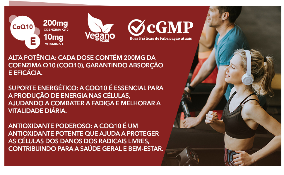 Coenzima Q10 200 mg Puro Nutrition + Vitamina E, CoQ10, 60 Cápsulas, Suplemento Vegano | Amazon ...