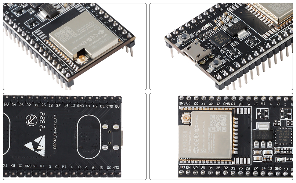 Amazon.com: EC Buying ESP32-DevKitC Development Board ESP32 Development Board Equipped with ...