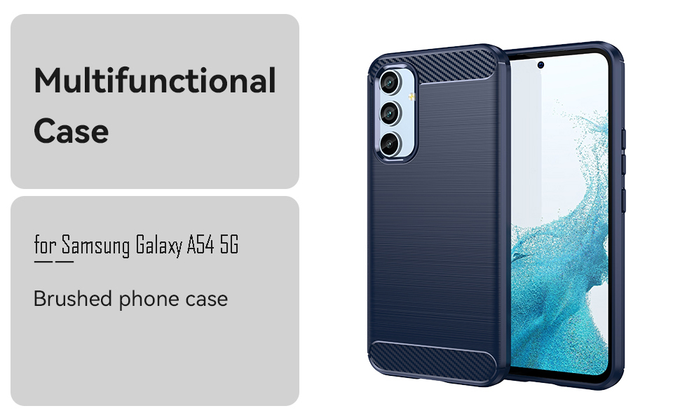 Amazon.com: Samsung Galaxy A54 5G Case with HD Screen Protector, Fashion Shock-Absorption ...