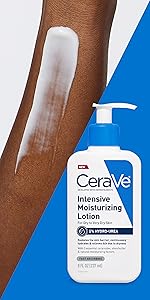 Amazon.com: CeraVe Intensive Moisturizing Cream, Body Moisturizer With Shea Butter, 72H ...