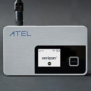 Amazon.com: ATEL V810A 4G LTE Fixed Access Router w/Battery & Antenna | LTE Cat-4 | Data Speeds ...
