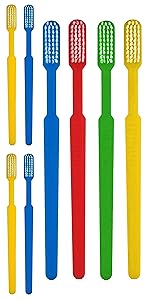 Amazon.com : PRUVADE 144 Pack Disposable Bamboo Toothbrushes with ...