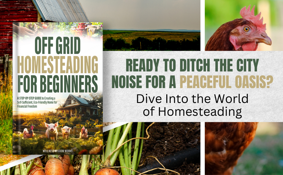 Off-Grid Homesteading for Beginners: A Step-by-Step Guide to Creating A Self-Sufficient, Eco ...