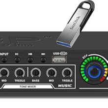 Amazon.com: LX9 Professional KTV Digital Pre-stage Effector Anti-howling Audio Processor Echo ...
