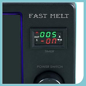 Amazon.com: FAST MELT UV Resin Curing Box, 395nm UV Curing Light Station with 36 LED Beads, Auto ...