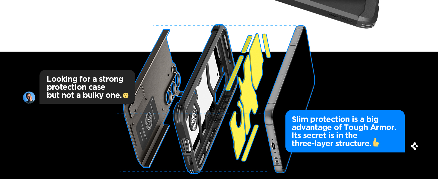 Spigen Tough Armor Phone Case Compatible with Samsung Galaxy S23 Plus - Gunmetal : Amazon.co.uk ...