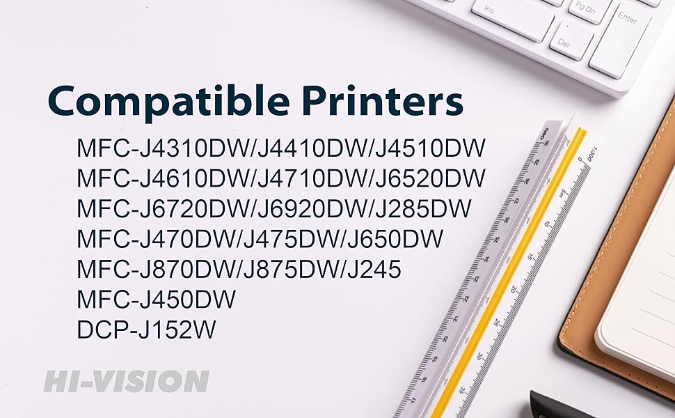 Amazon.com: HI-VISION HI-YIELDS 9 Pack Compatible LC-103XL Ink Cartridges Replacement for ...