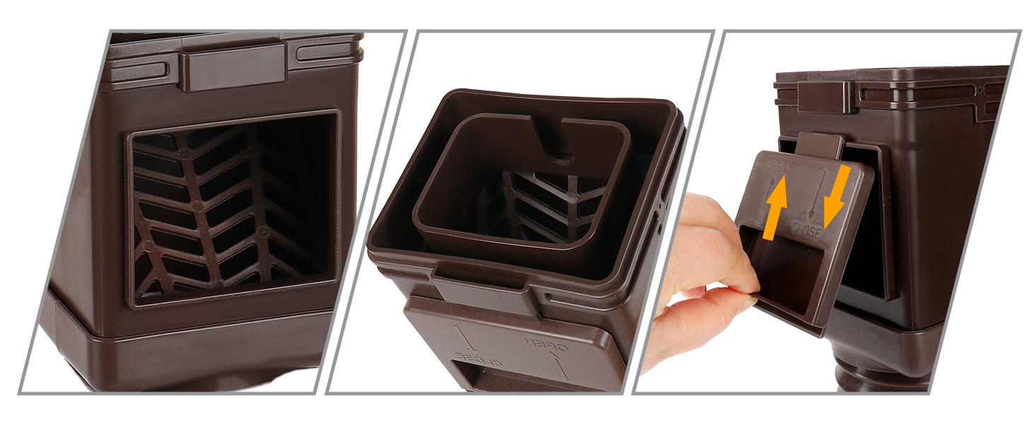 MARKBIT Downspout Filter, Downspout Leaf Filter, Gutter Downspout Guard ...