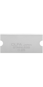 Amazon.com: OLFA 100mm Dual Edge Razor Scraper Blades, 10 Blades (BS-10B) - 100mm Heavy Duty ...