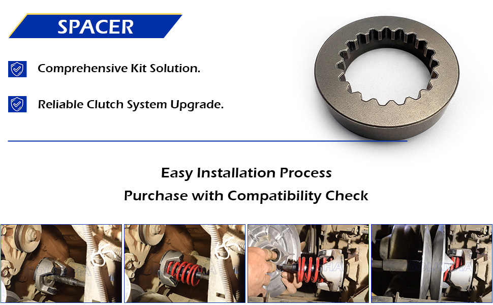 Amazon.com: GOLKNHA High Torque Driven Clutch Spring & Spacer Kit Golf ...