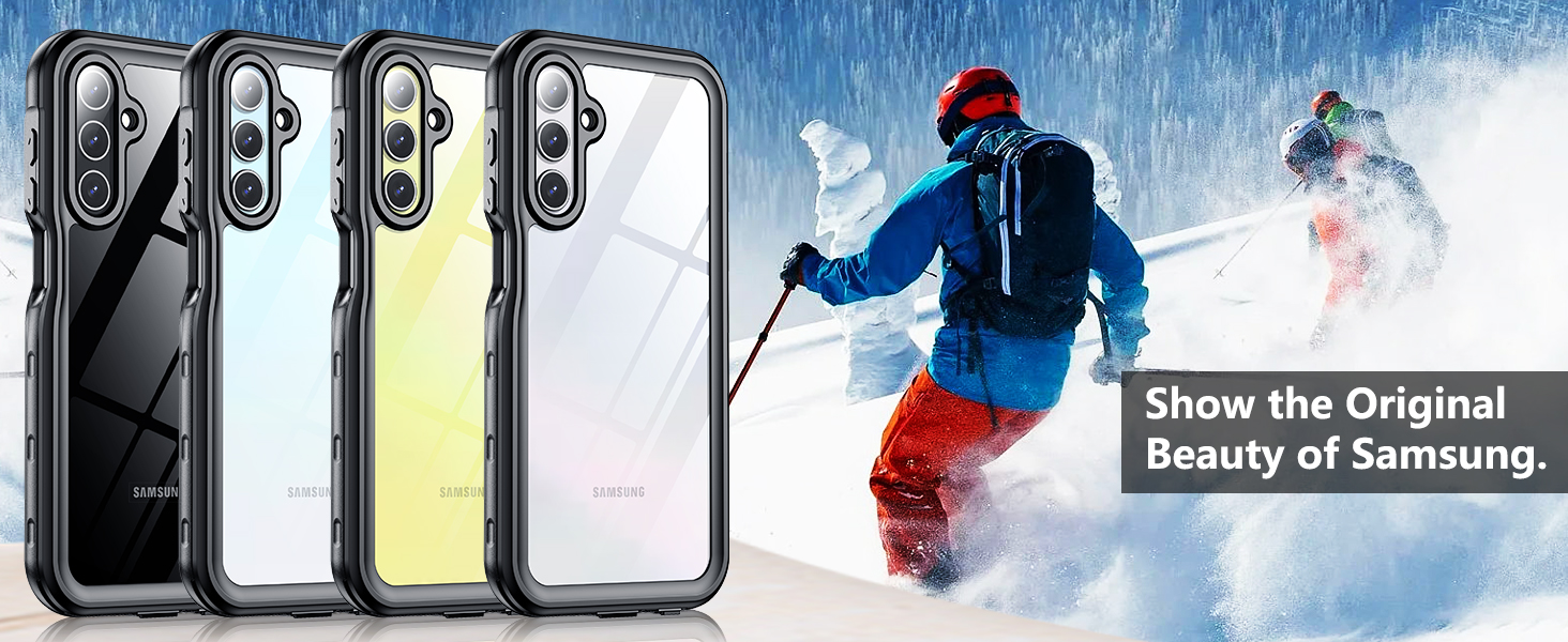 Amazon.com: Temdan for Samsung Galaxy A15 5G Case,Waterproof Built-in Lens & Screen Protector ...