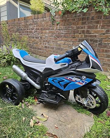 Amazon.com: Costzon Kids Motorcycle, Licensed BMW 12V Battery Powered Ride on Motorcycle with ...