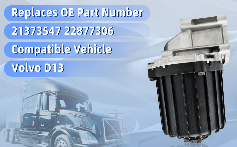 Amazon.com: JaoRop 21373547 22877306 Crankcase Ventilation Semi Truck Oil Separator Fits for ...