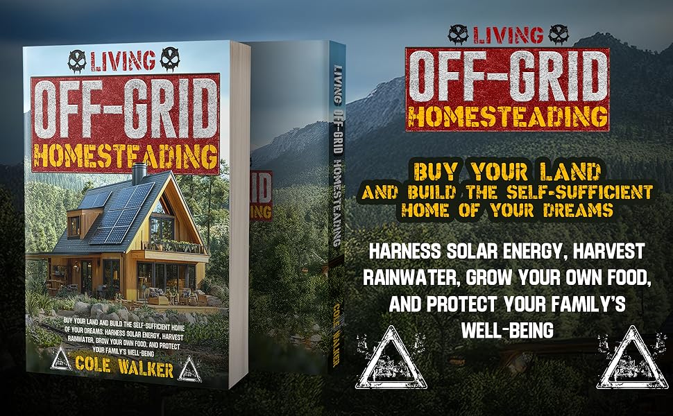 Living Off-Grid Homesteading: Buy Your Land and Build The Self-Sufficient Home of Your Dreams ...