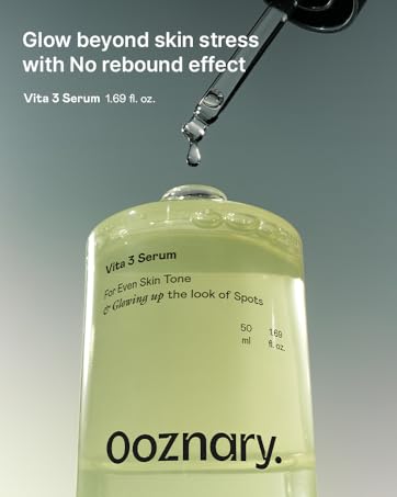 Amazon.com: Ooznary Vita 3 Serum with Vitamin C Derivatives and Niacinamide plus Glutathione for ...