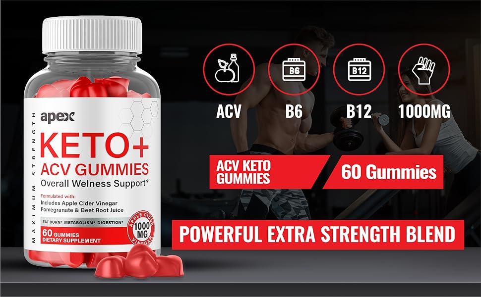Amazon.com: (5 Pack) Apex Keto Gummies Apex Keto ACV Gummies Advanced Formula Apex Keto Apple ...