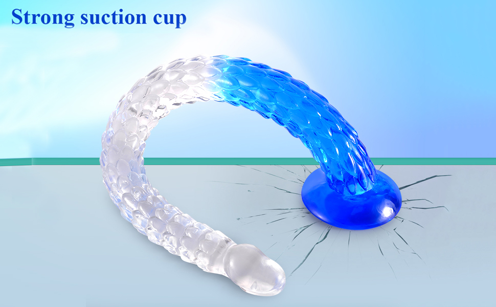 Difemstoy Super Long Colorful Dragon Butt Plug,19.3" Flexible Anal Dildos Sex Toys for Men ...