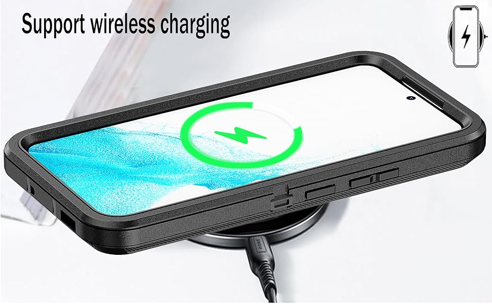 AYMECL for S22 Plus Case, [Military Grade] 3 in 1 Heavy Duty Full Body Shockproof Protection ...