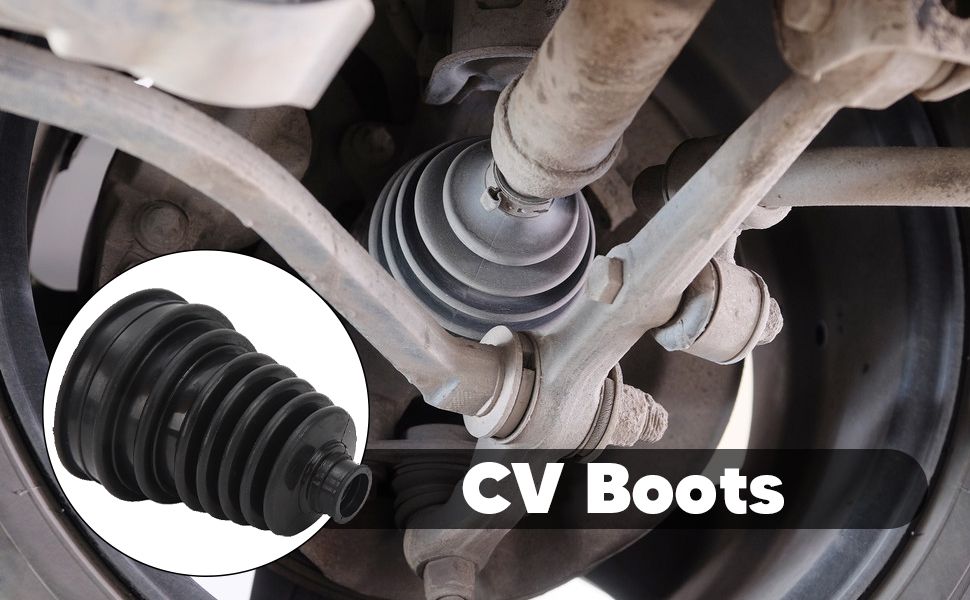 Amazon.com: CV Boots 2pcs CV Joint Boot Kit Split CV Boot Highly Flexible CV Axle Boot Repair ...