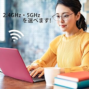 Amazon | TOKAIZ 無線LAN WiFi 子機 Wi-Fi5 AC対応 無線LANアダプター AC600 2.4GHz 5GHz 433Mbps + 200Mbps 超小型 usb ...
