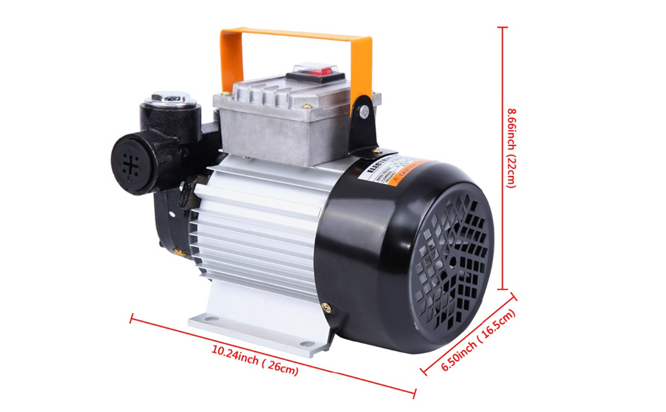Amazon.com: iMeshbean 110V AC 16GPM Self Prime Electric Oil Transfer Pump Fuel Diesel Kerosene ...