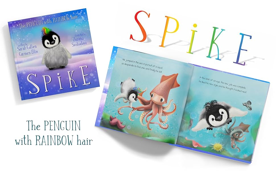 Spike: The Penguin With Rainbow Hair (Ocean Tales Children's Books ...
