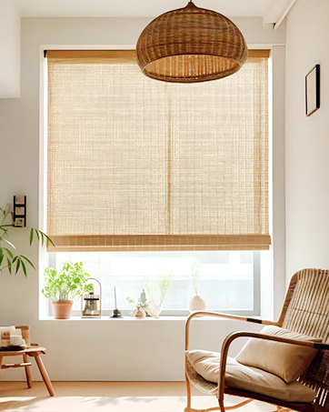 Amazon.com: HIAPES Bamboo Blinds for Interior Window, Bamboo Shades for ...