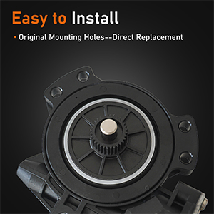 Amazon.com: Travay Motor de elevalunas eléctrico delantero derecho del lado del pasajero ...