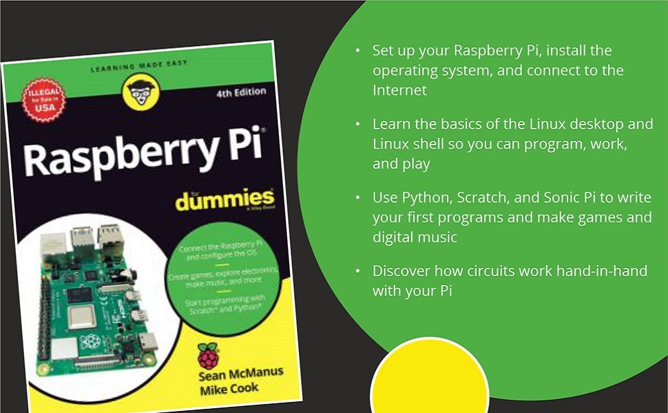 Buy Raspberry Pi for Dummies, 4ed Book Online at Low Prices in India | Raspberry Pi for Dummies ...