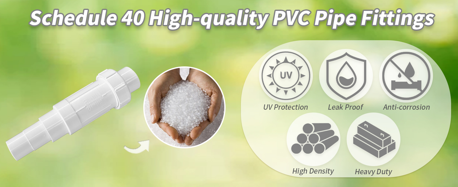 Amazon.com: LESSO 3/4 Inch PVC Pipe Repair Kit, 3/4" PVC Repair Coupling for Broken or Cracked ...