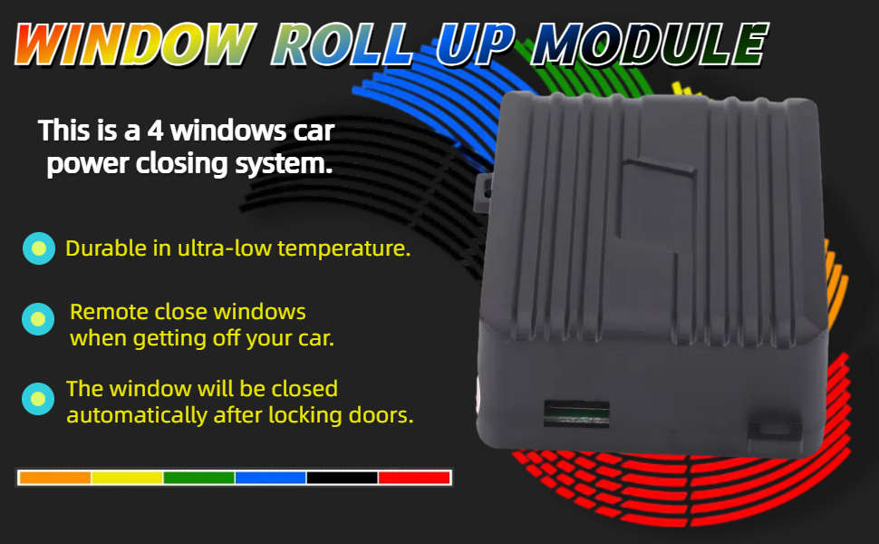 Amazon.com: Window Roll Up Module,Window Closer 12V Universal Car Power ...