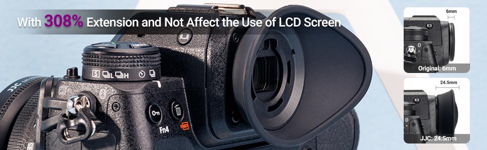 Camera Eyecup Eyepiece Viewfinder for Nikon Zf Z8 Z9 Replaces Nikon DK-33 Eye Cup, Oval Shape ...