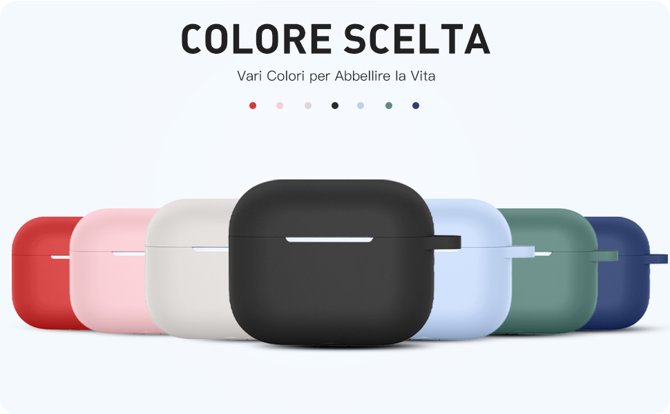 Easuny Custodia per AirPods PRO 2/1 (2022/2019) - Silicone Cover per AirPods PRO 2nd/1st Case ...