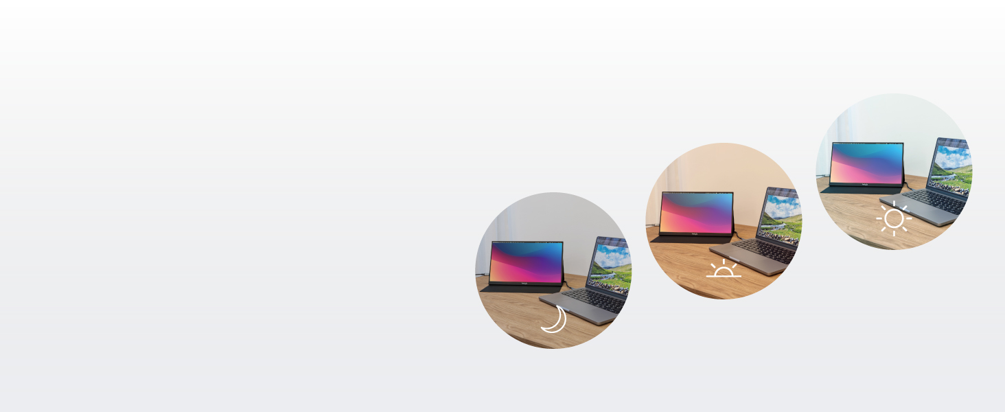 Amazon.co.jp: FUNLOGY Mobile Monitor（モニター/モバイルモニター）【14インチ / 軽量 薄型 615g / ノングレア/フルHD 1920×1080 ...