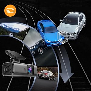 Amazon.com: Front Dash Cam 2K WiFi 1440P Car Camera for Cars with Super ...