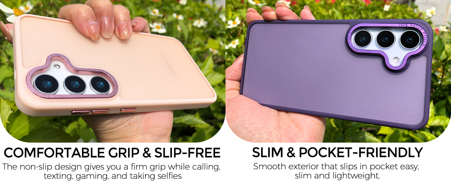 Amazon.com: Rayboen for Samsung Galaxy S25 Plus case, Skin Feel Translucent Frosted Anti-Scratch ...