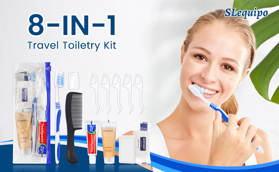 Amazon.com : SLequipo Pack of 50 Hygiene Kit, Hygiene Kit Bulk, Individually Packed, Travel ...