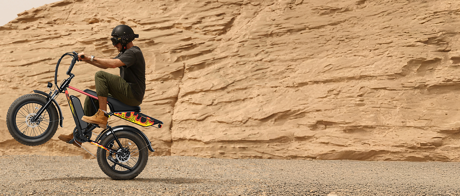 Amazon.com : Jasion RetroVolt Electric Bike for Adults, [1200W Peak Upgrade Motor & 30MPH ...