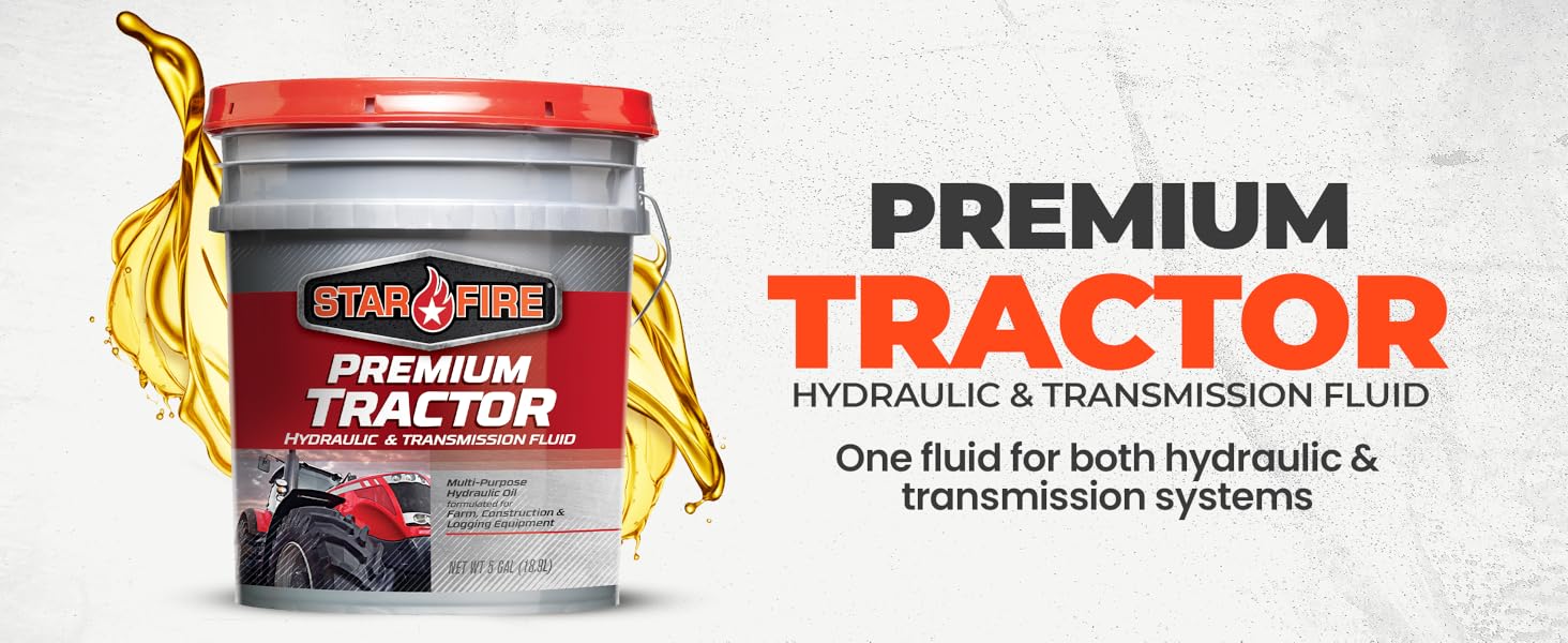 Amazon.com: STARFIRE AW46 Hydraulic Oil – 5 Gallon Pail – Premium Anti-Wear Formula for ...