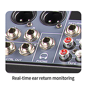 Froket Professional Audio Mixer Sound Board Console 8 Channel Audio ...