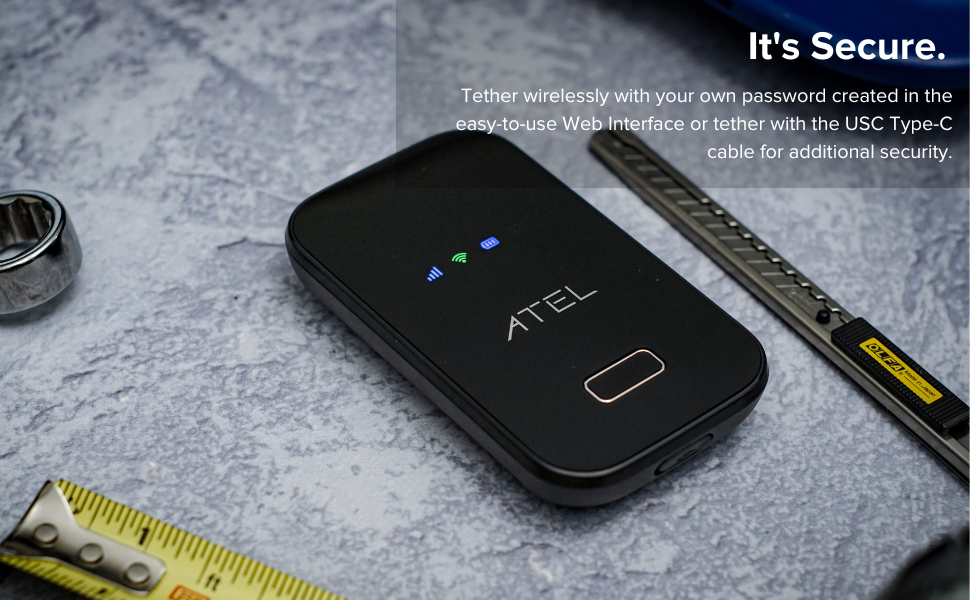 Amazon.com: ATEL Arch W01 4G LTE Mobile Hotspot | Up to 150Mbps | WiFi Connectivity for up to 15 ...