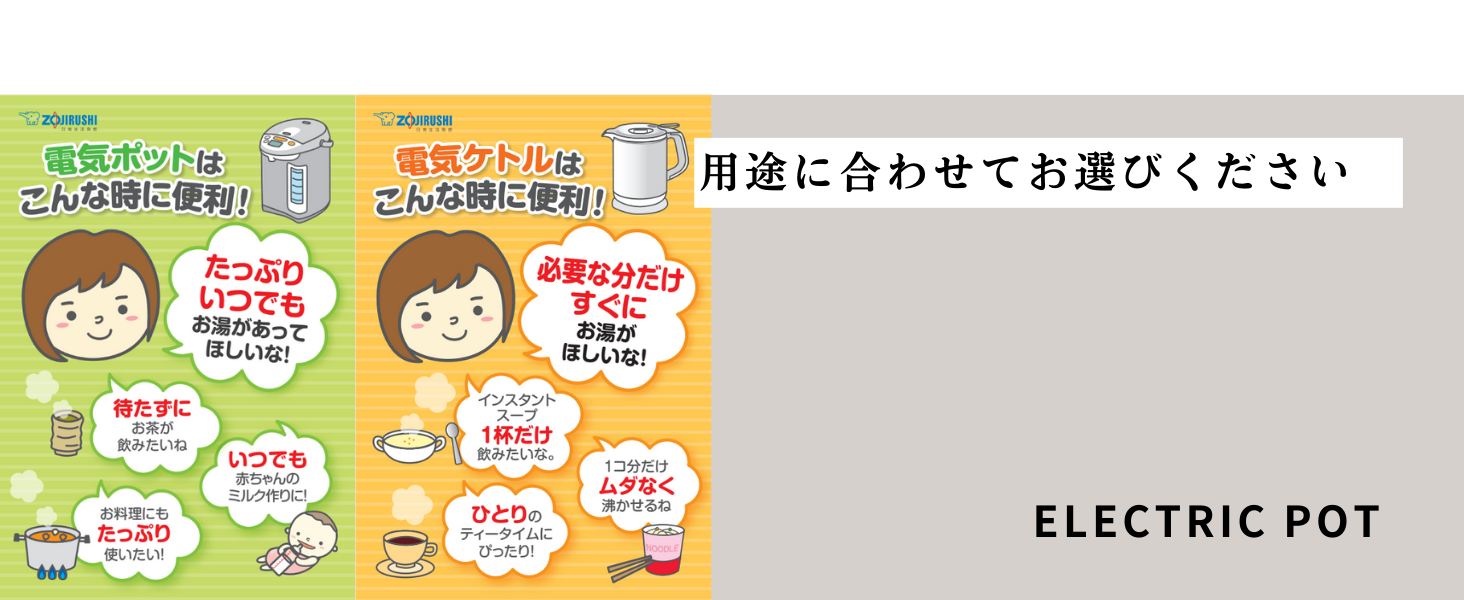Amazon | 象印 電気ポット ポット 3.0リットル 優湯生 省エネ ハイグレード 5段階温度設定 ブラウン CV-GA30-TA | 象印マホービン(ZOJIRUSHI) | 電気ポット