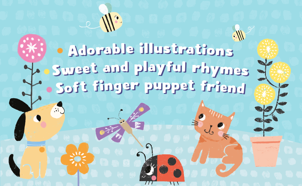 Hello, Little Puppy – Colorful Finger Puppet Book, Suitable for All ...