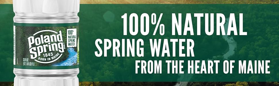 Amazon.com: Poland Spring Water Bottles - Poland Spring Small Water Bottles, Mini Water Bottle ...