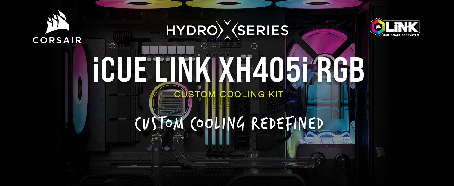 Corsair Hydro X Series Icue Link Xh405i Custom Cooling Kit | Desertcart Bangladesh