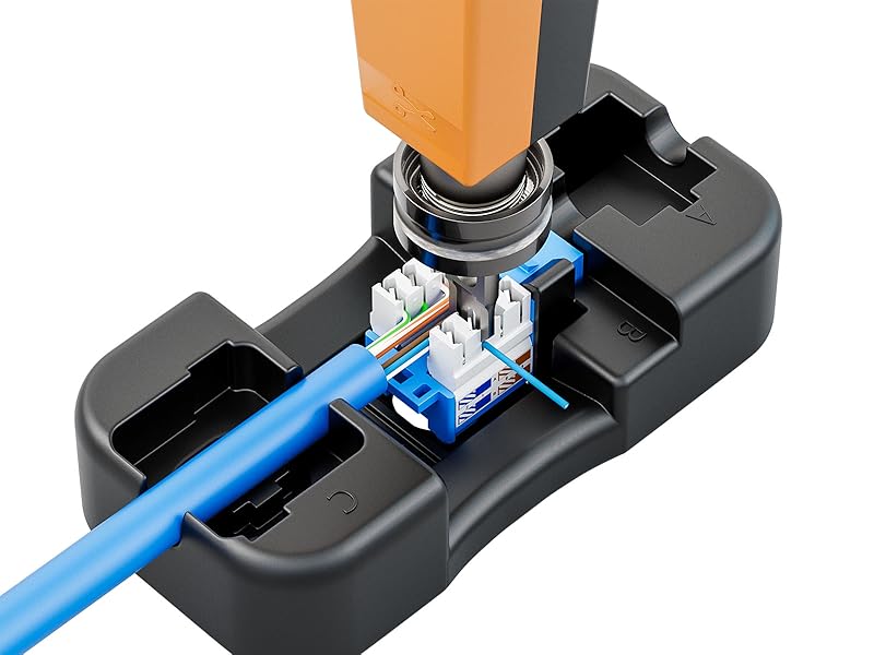 Iwillink Punch Down Tool with 110 Blade Type for Ethernet Punch Down ...