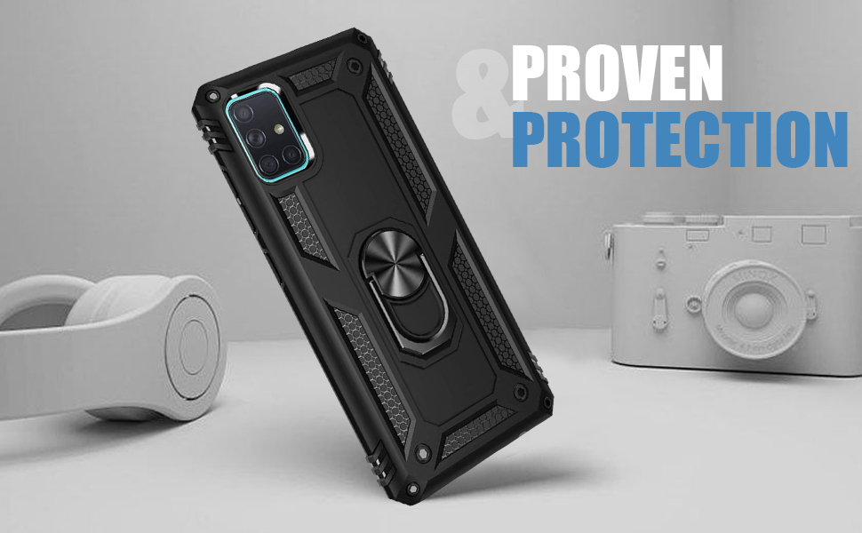 Amazon.com: TJS Compatible with Samsung Galaxy A51 5G Case (Not Fit Galaxy A51 4G), with ...