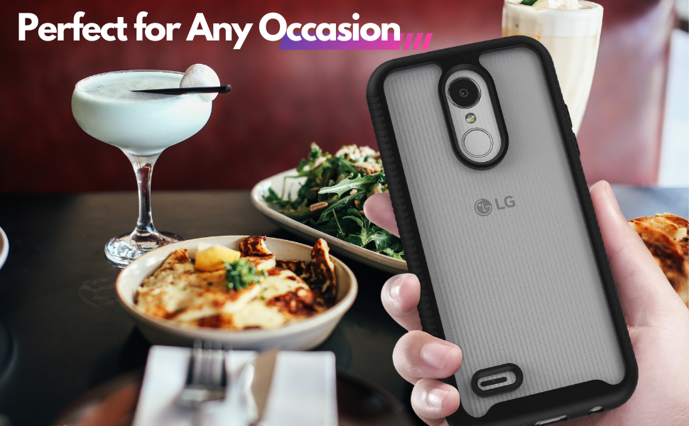 Amazon.com: CBUS Heavy-Duty Phone Case with Built-in Screen Protector Cover for LG Aristo 3/2/2 ...