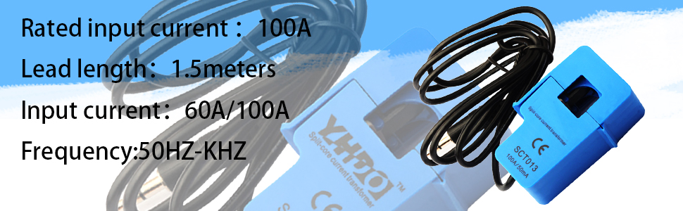 SCT-013-000 Current Transformer SCT 013 000 100A 50MA for Non-invasive ...