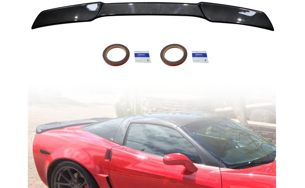 Amazon.com: Rear Trunk Lid Wing Spoiler For 2005-2013 Corvette C6 Z06 ...